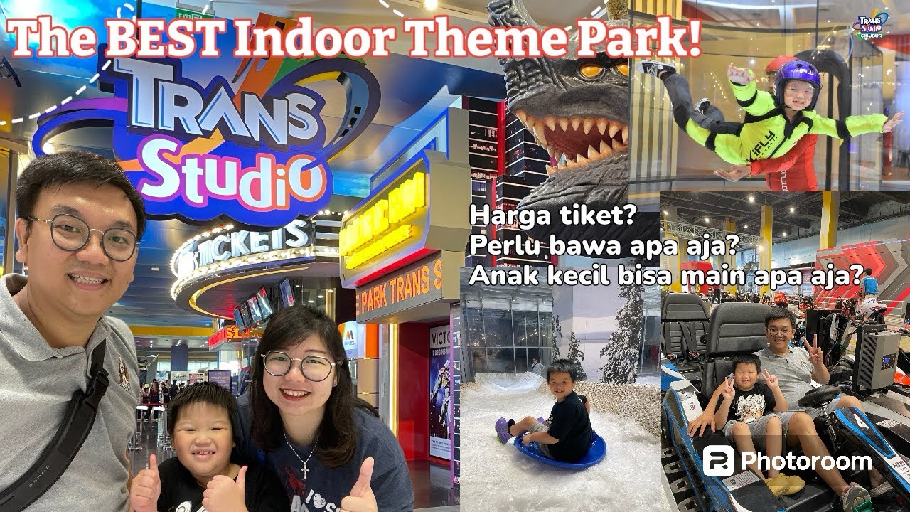 The Best Indoor Theme Park di Jakarta!!! Trans Studio Cibubur ♥️ - YouTube