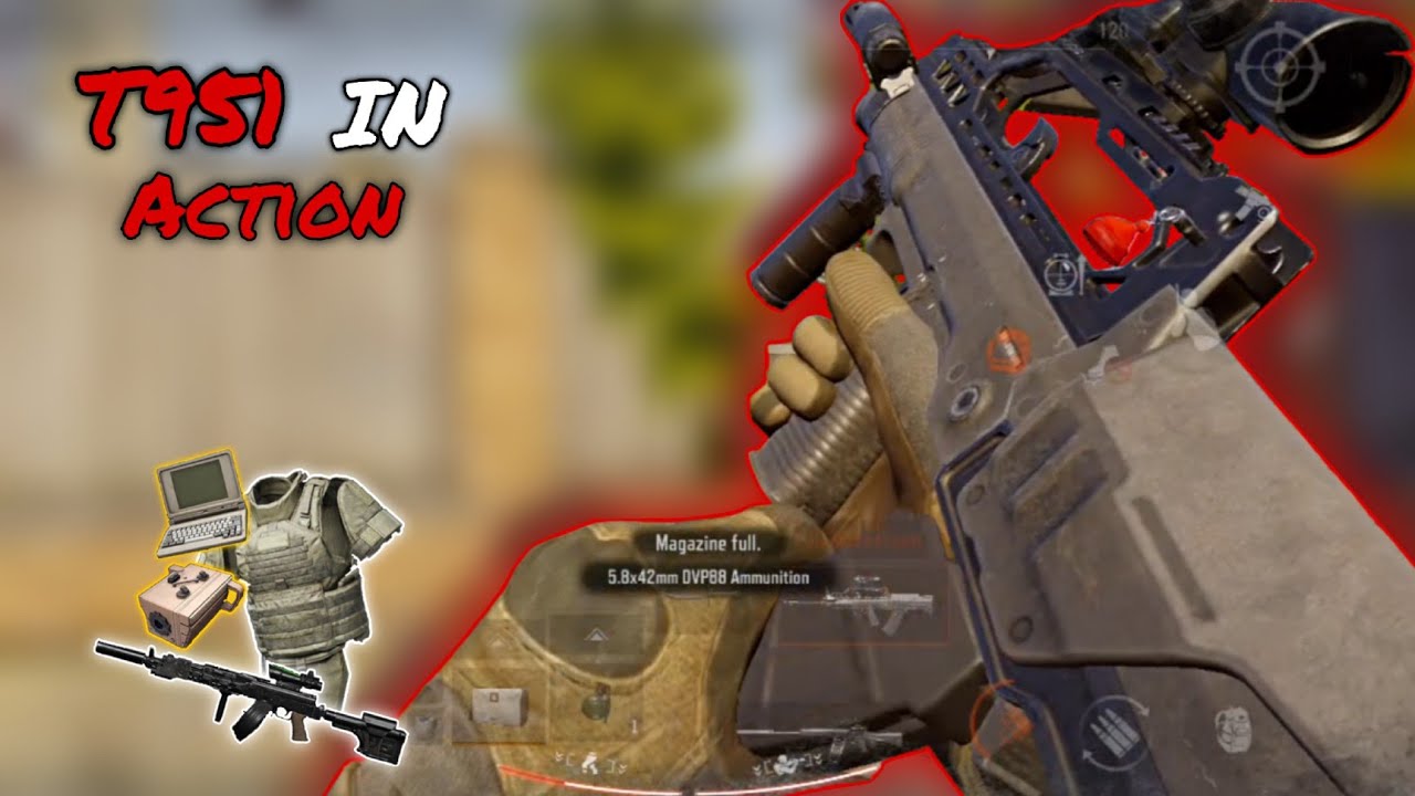 T951 with dvp88 action in Lockdown Farm | Arena Breakout - YouTube