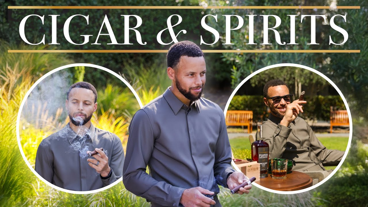 Stephen Curry's Cigar & Spirits Magazine Shoot | Behind The Scenes ...