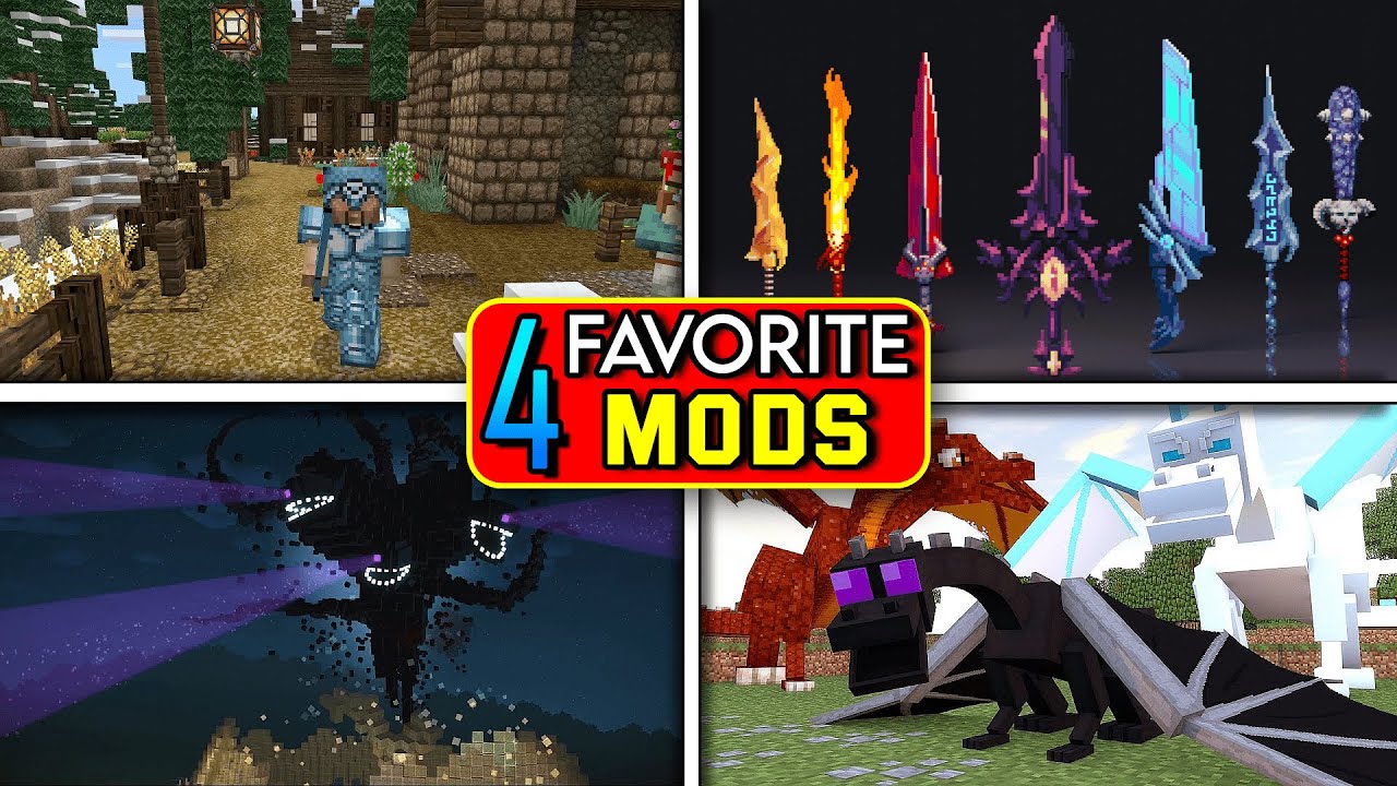 🔥🔥TOP 4 FAVORITE MINECRAFT PE MOD THAT WILL BLOW YOUR MIND🤯🤯||EASTERN ...