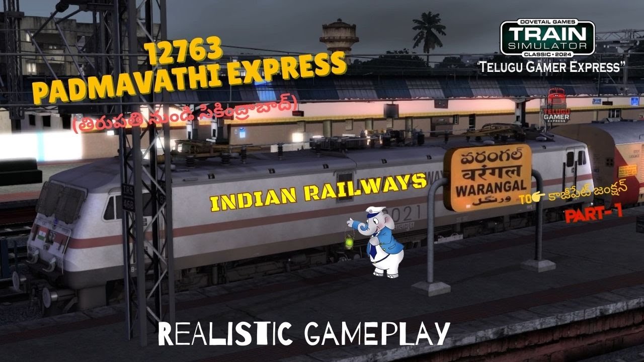 #12763 Padmavathi Express Journey ICF Coaches | Tirupati Secunderabad ...