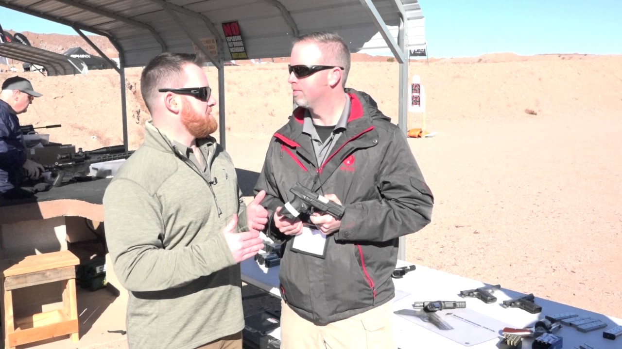 SHOT Show 2017: Ruger American Compact Pro .45 ACP Pistol - YouTube