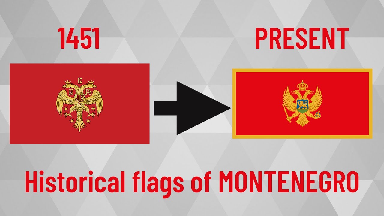 Historical flags of Montenegro - YouTube