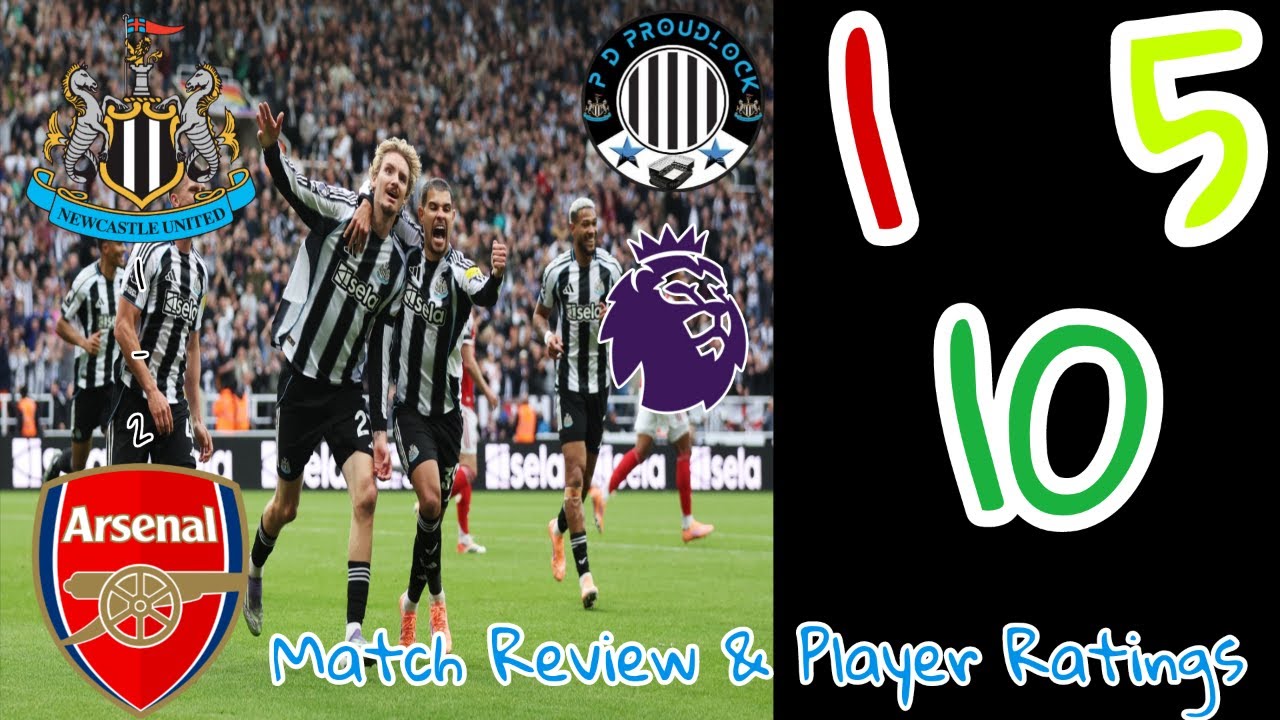 Newcastle United 1-2 Arsenal, MR & PR'S, HOLDING ON TO A 1-0 LEAD ...