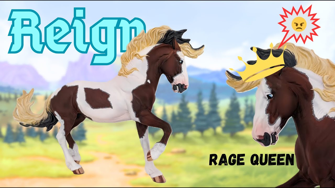 REIGN | Creating the Rage Queen herself! Breyer Model Horse Custom ...