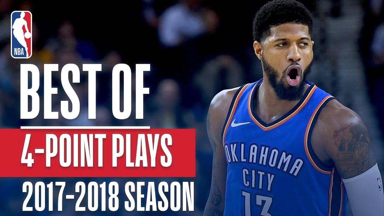Best 4 Point Plays of the 2018 NBA Season! - YouTube