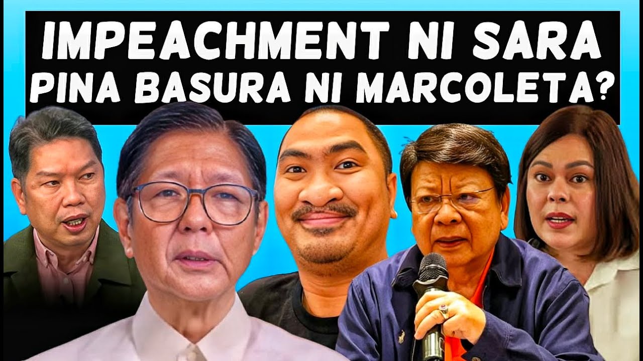 Pina Basura Ni Marcoleta Ang Impeachment Ni Sara Duterte!!!? Jack ...