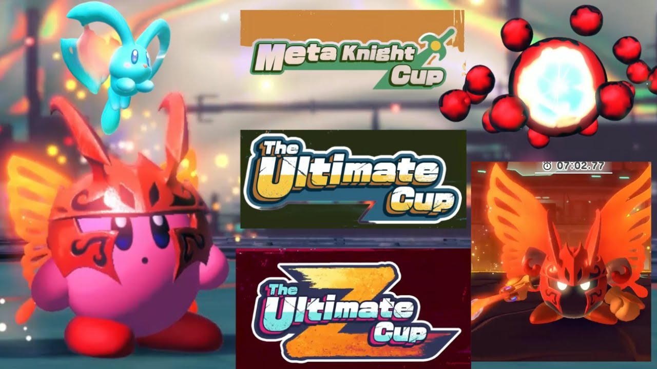 Kirby and the Forgotten Land Meta Knight Cup & The Ultimate Cup & The ...