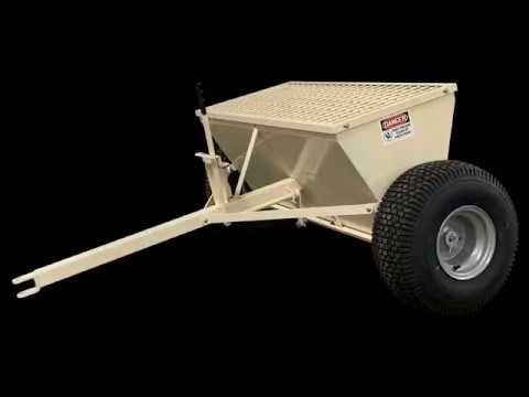 Micro Food Plots - Soil PH and Adding Lime w/ Lime Spreader - YouTube