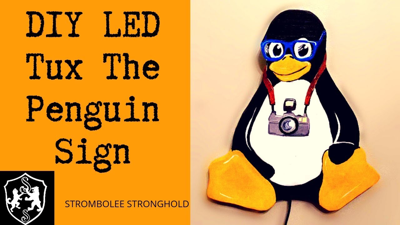 DIY Light Up LED Wood Sign | Tux the Photographer - YouTube