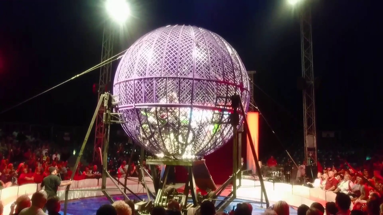 Moscow Circus - Wheel of Death - YouTube