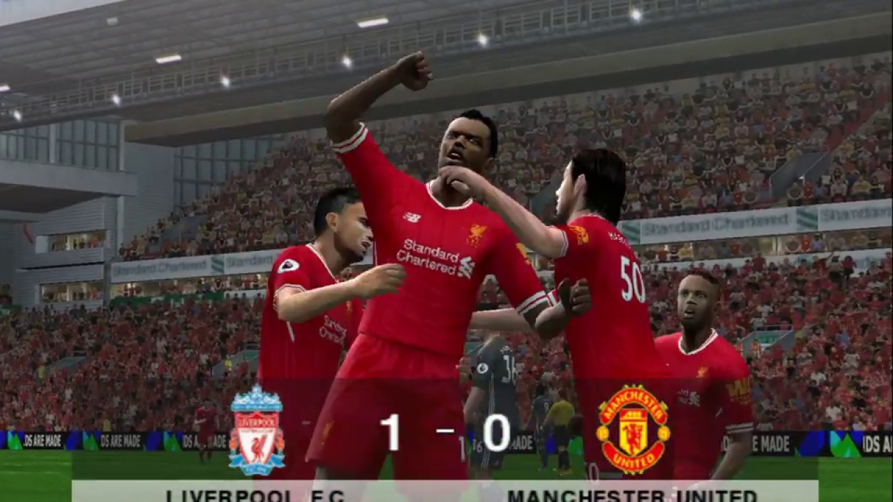 PES 2018 (PS2) Liverpool vs Manchester United - Premier League - YouTube