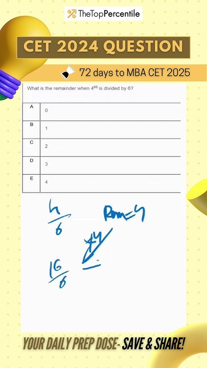 MBA CET 2024 Actual Question | Road to JBIMS | Detailed Solution of Question - YouTube