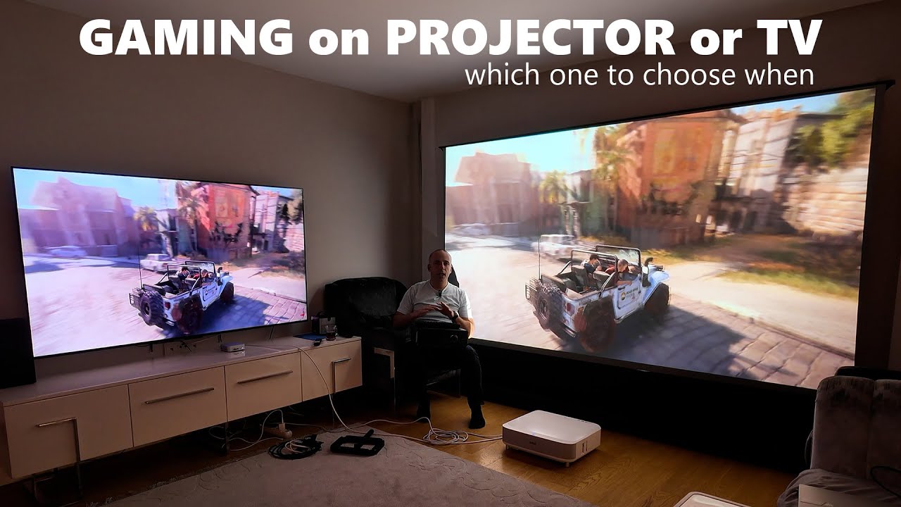 Projectors vs TVs for Gaming: Which is Best? - YouTube