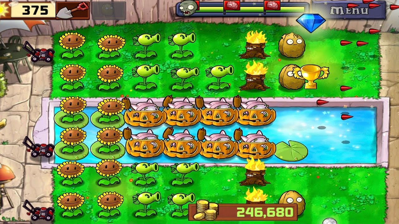 Plants VS Zombies | Mini Games: Zombotany 2 (Complete Gameplay) - YouTube