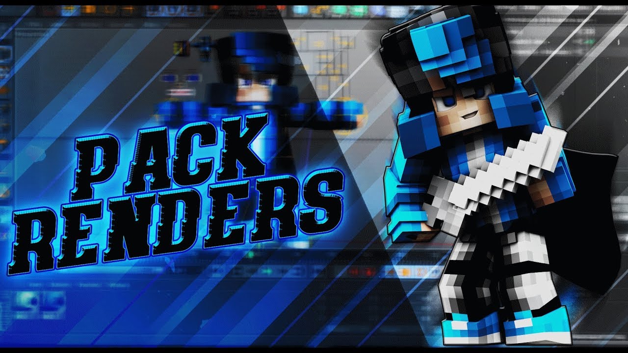 PACK RENDERS DE MINECRAFT EDITABLES || RENDRES TEMPLATE FREE ||CINEMA ...