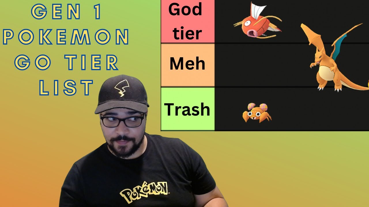 Ranking All Generation 1 Pokemon - YouTube