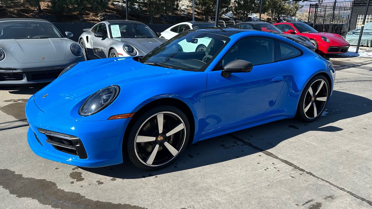 2024 Porsche 911 Carrera S - Shark Blue - YouTube
