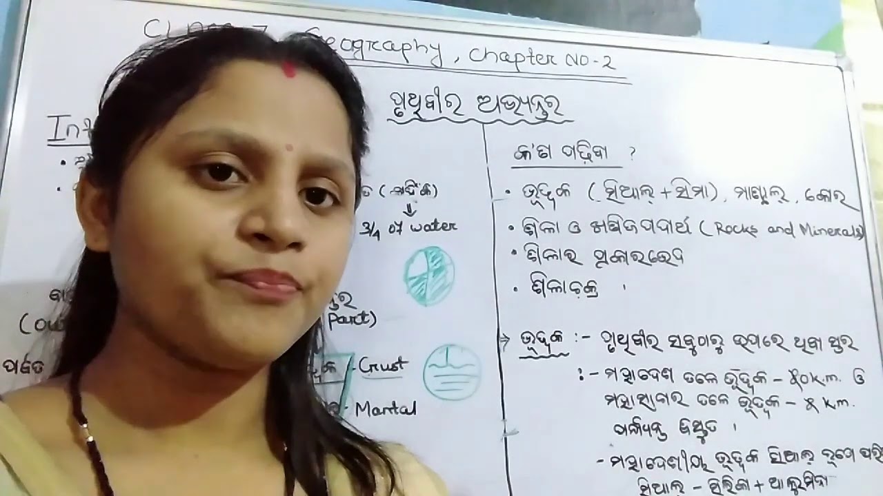 Earth's interior ( class 7 odia medium) - YouTube