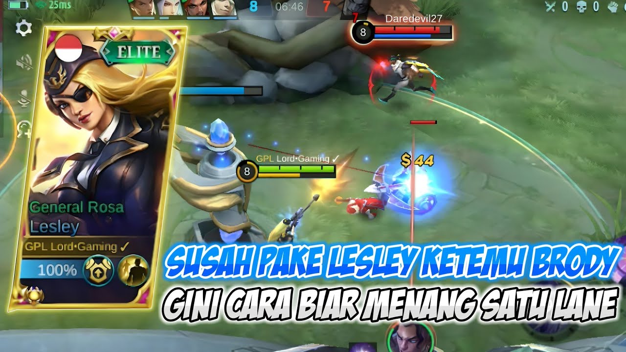 KALIAN SUSAH PAKE LESLEY LAWAN BRODY INI CARA BIAR MENANGNYA!!MOBILE ...
