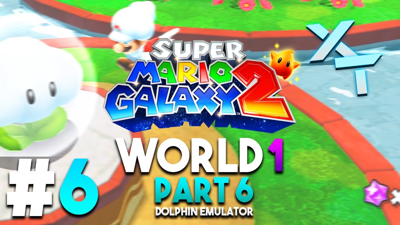 Road to 100% Completion! Lets Play Super Mario Galaxy 2 World 1 Part 6 ...