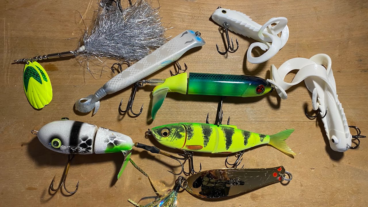 Muskie lures for beginners - YouTube