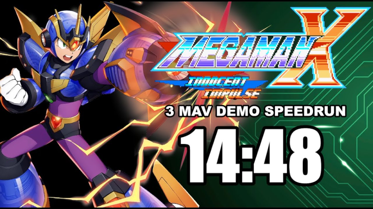 Mega Man X: Innocent Impulse Demo v0.2.1 "3 Mav" Speedrun in 14:48 ...