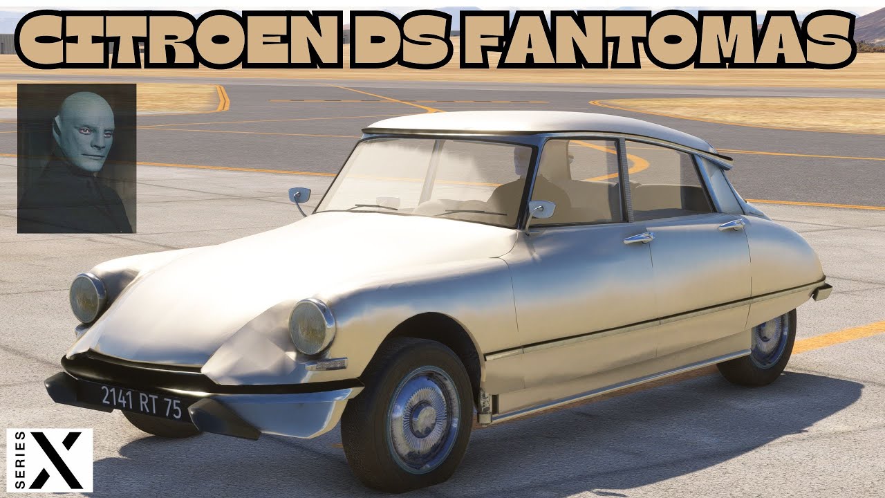 Microsoft Flight Simulator XBOX SERIES X Citroen DS Fantomas is back ...