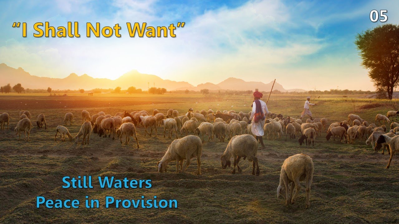Psalm 23: Peace in Provision - February 12, 2023 - Sermon - YouTube