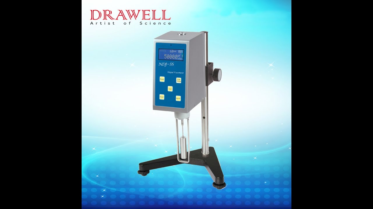 【Operation】Drawell NDJ Viscometer Guide - YouTube