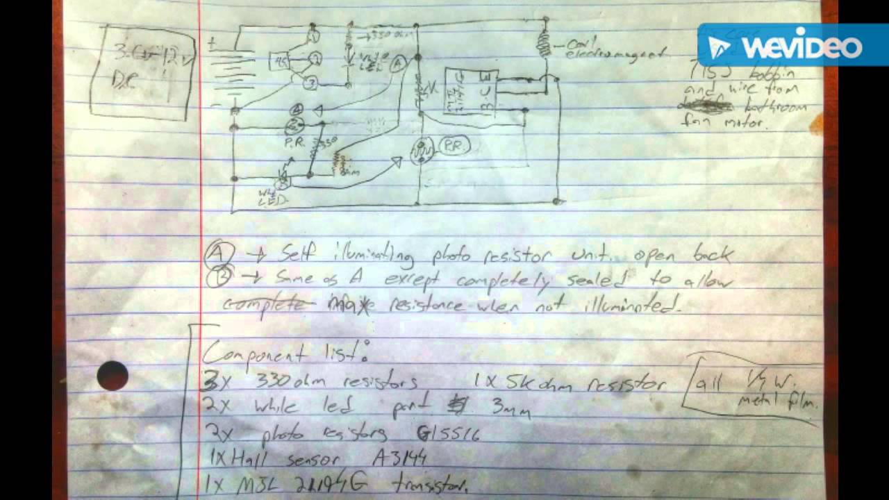 Hall sensor pulse motor schematic. - YouTube