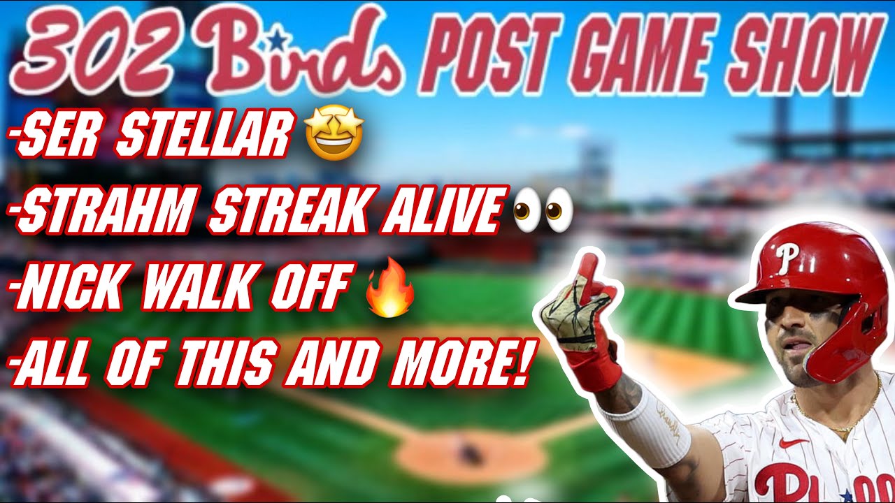 WALK IT OFF | PHILLIES POST GAME SHOW - YouTube