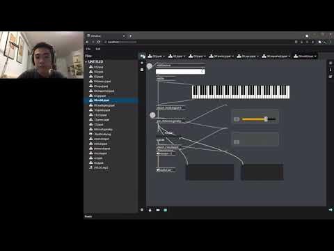 Build WebAudio And JavaScript Web Application Using JSPatcher: A Web-Based Visual Programming ...