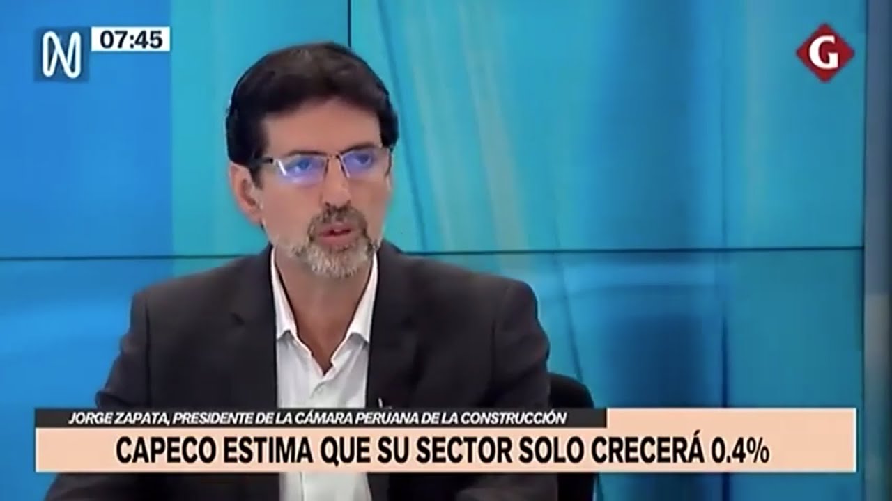 Entrevista a Jorge Zapata, pdte. CAPECO - Bloque del diario Gestión ...
