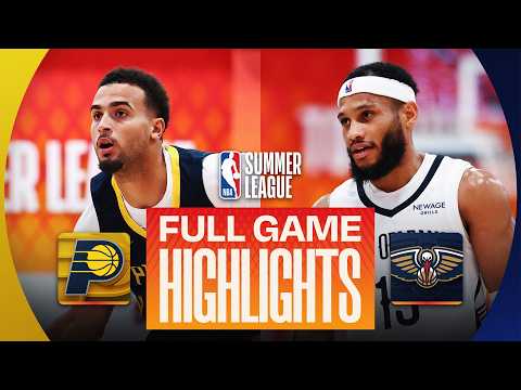 PACERS vs PELICANS | LAS VEGAS SUMMER LEAGUE | FULL GAME HIGHLIGHTS | July 18, 2026