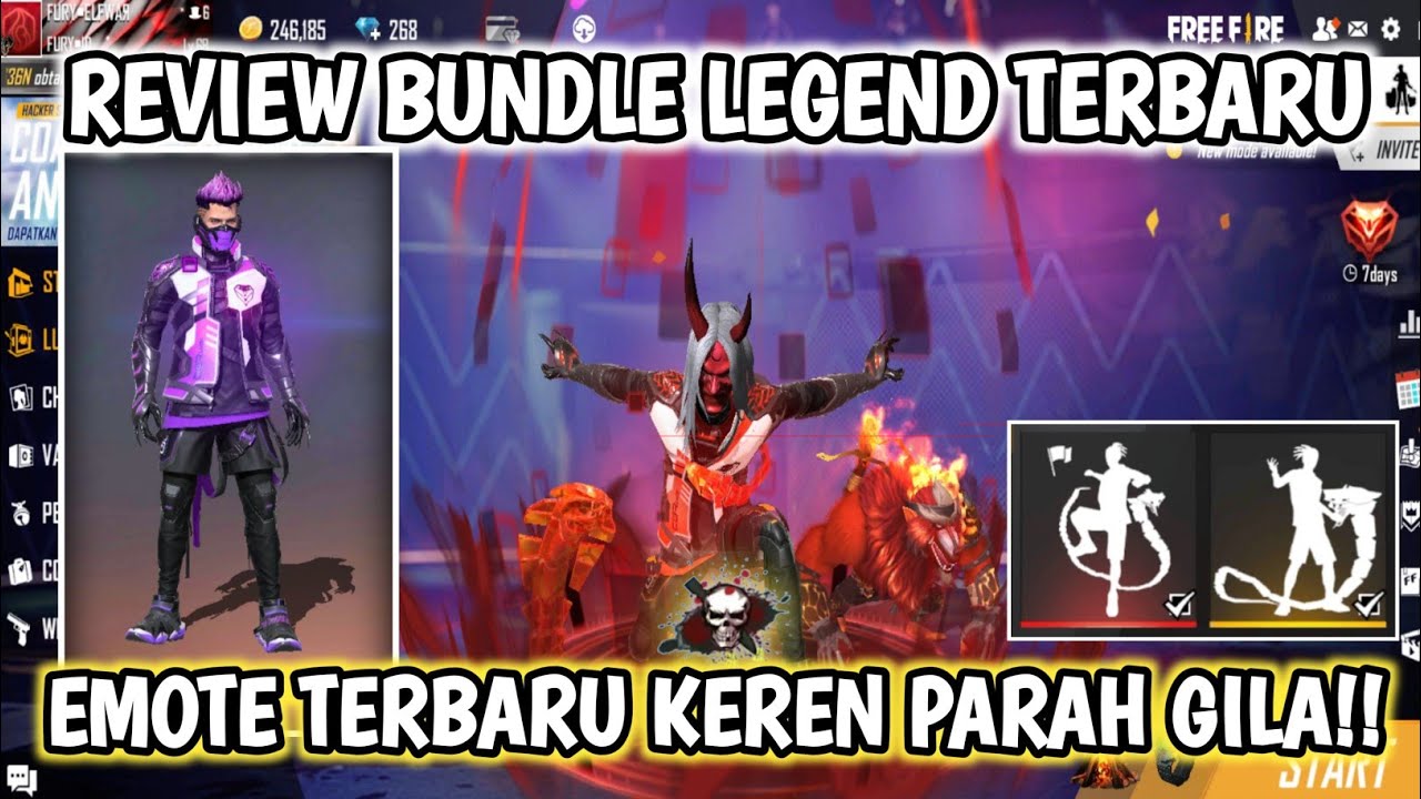 Review Bundle Legend bisa terpisah - Free Fire Indonesia - YouTube