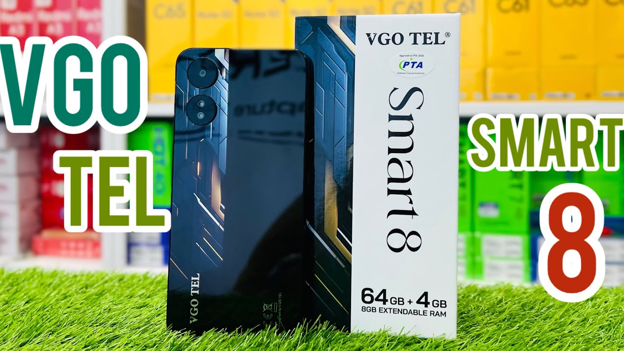 VGoTel Smart 8 Unboxing &Quick Review 4gb 64gb - YouTube