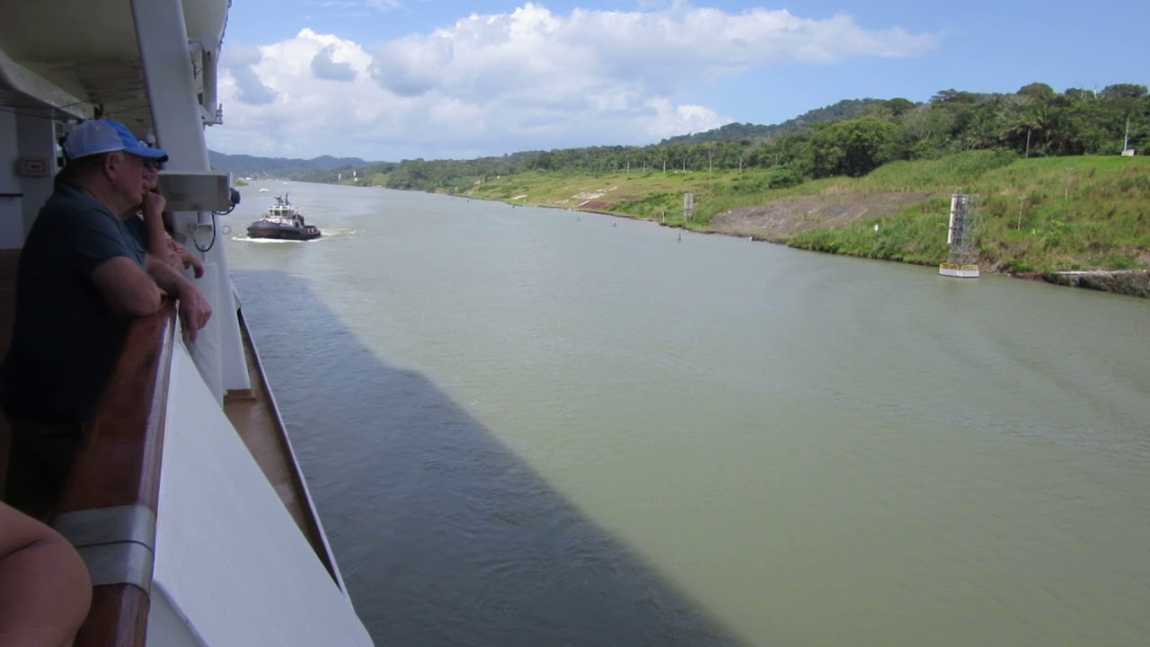 panama canal - culebra cut - YouTube
