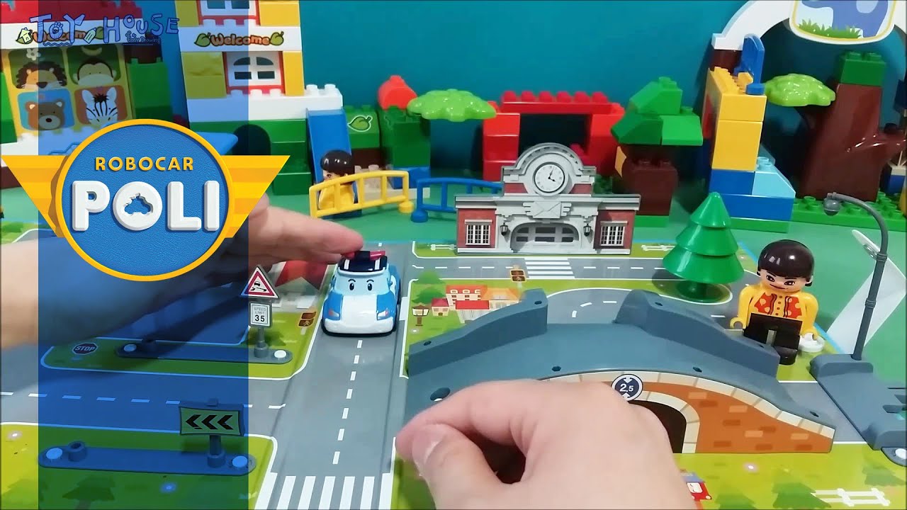 [ROBOCAR POLI] Play with Toys called Electric Charging Station of Poly ...
