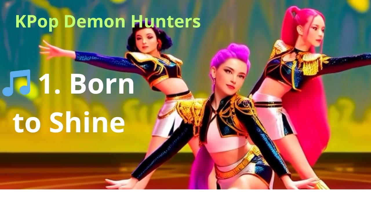 KPop Demon Hunters | Born to Shine | #HavHoAMV - YouTube