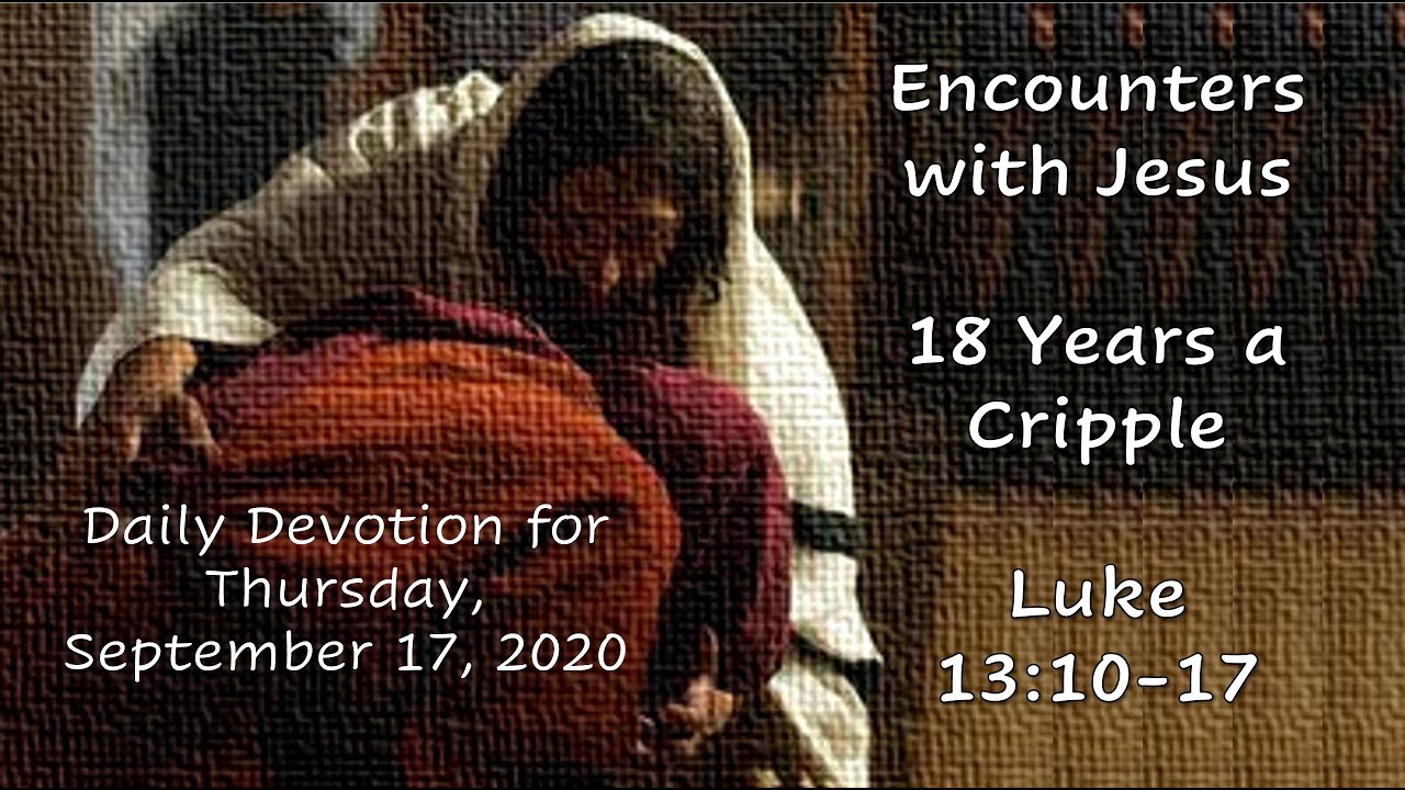 Daily Devotion for Thursday, September 17 - YouTube