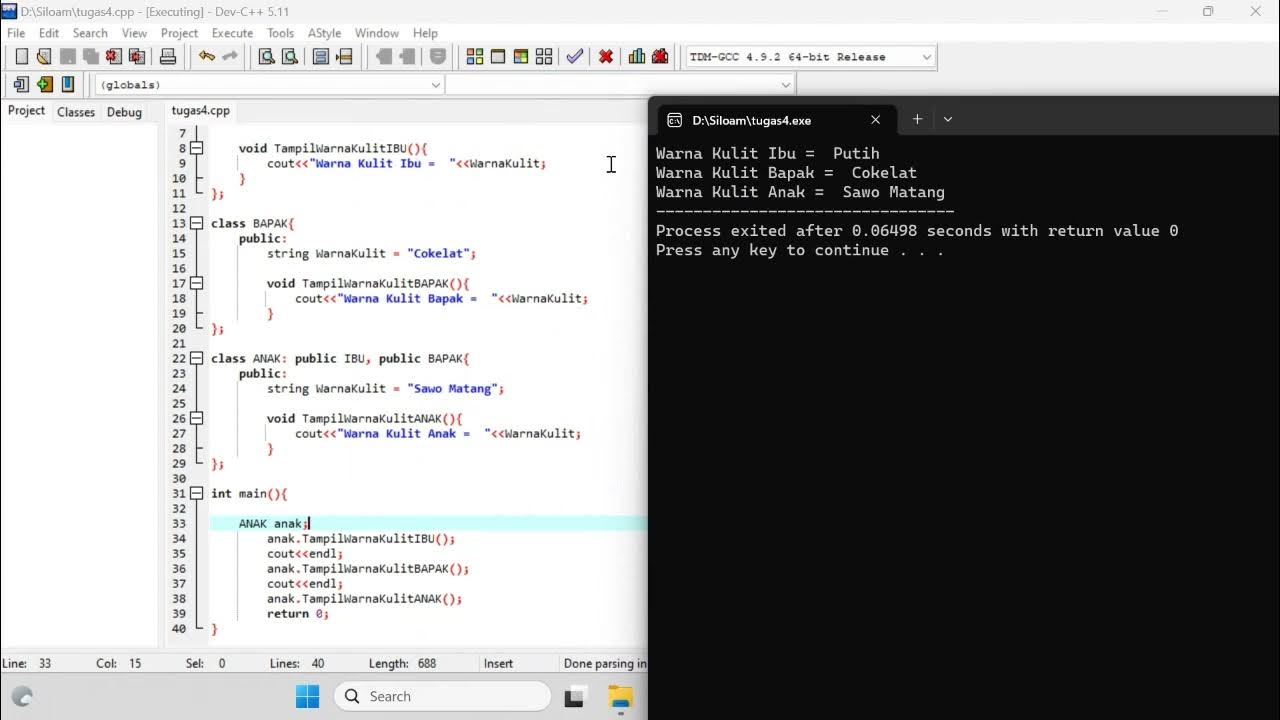 Multiple Class Inheritance Youtube