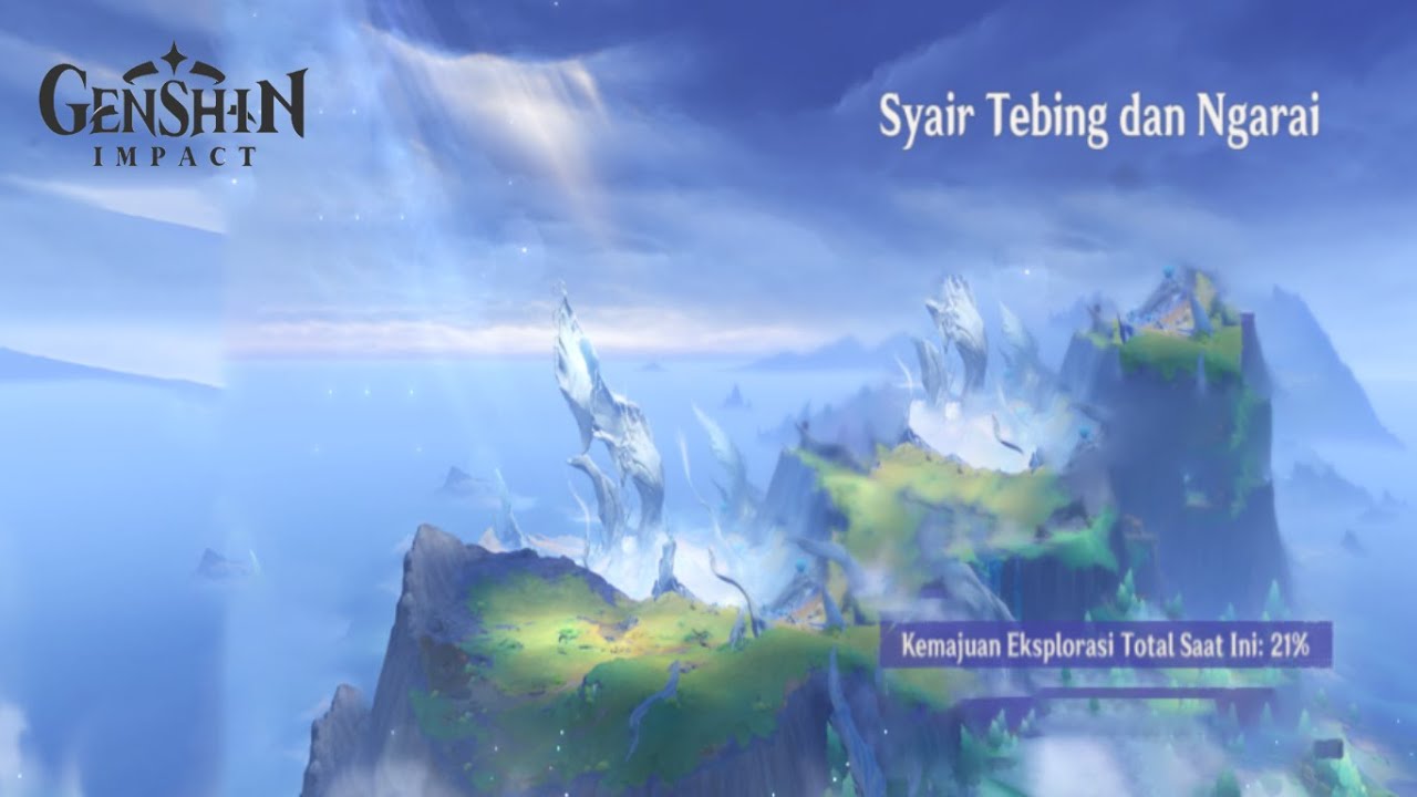 100 % Explorasi Syair Tebing Dan Ngarai DLL Genshin Impact Indonesia 15 ...