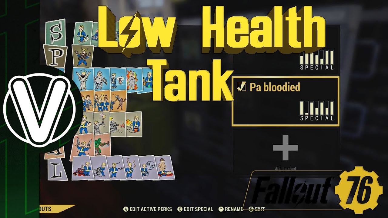 Fallout 76 | Tanky Low Health Heavy Gunner Build *Best PA Build ...