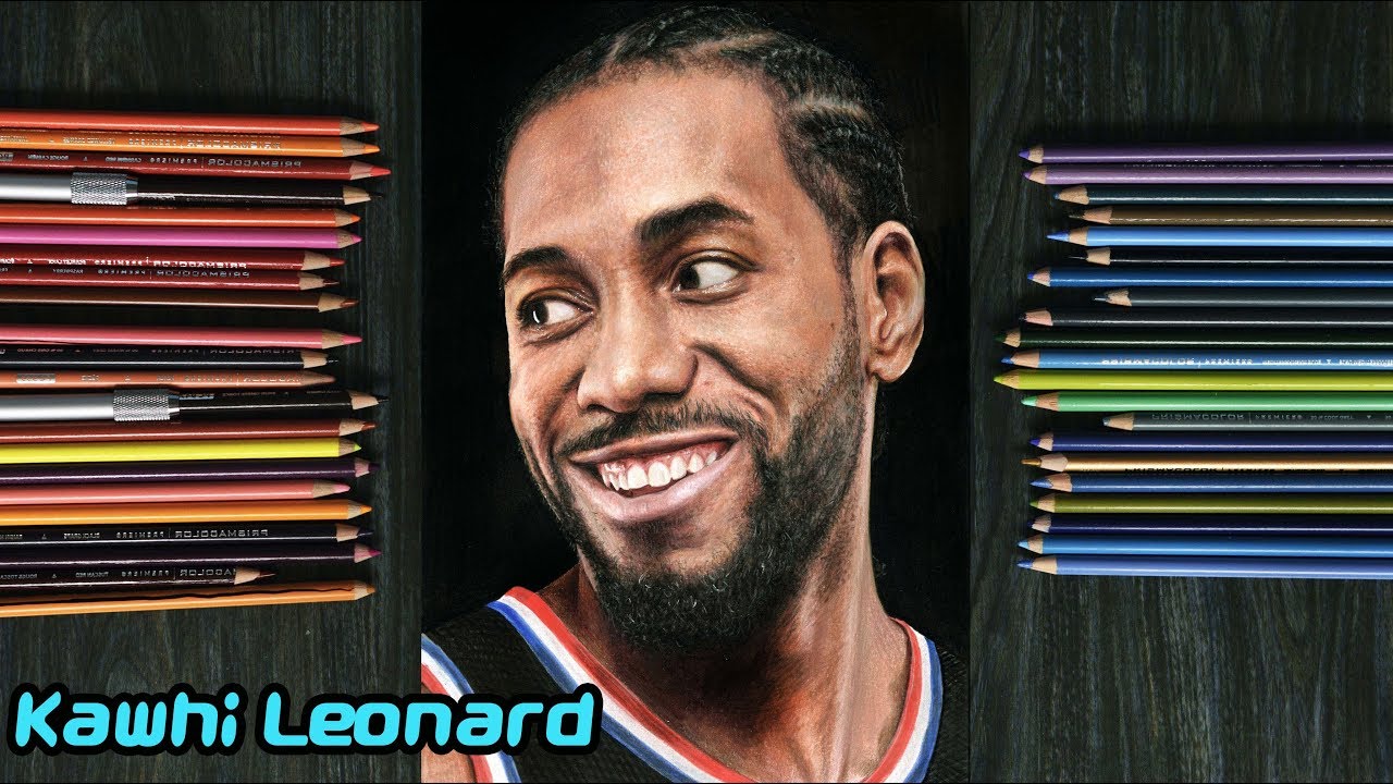 Drawing Kawhi Leonard-2019 NBA Finals MVP🏀 - YouTube
