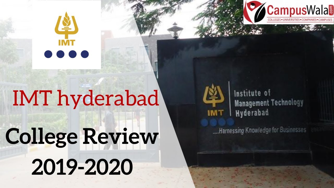 Institute of Management Technology | IMT Hyderabad | Courses ...