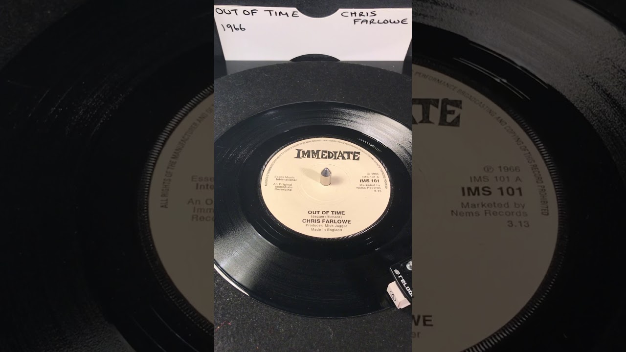 Chris Farlowe - Out Of Time ( Vinyl 45 ) From 1966 . - YouTube