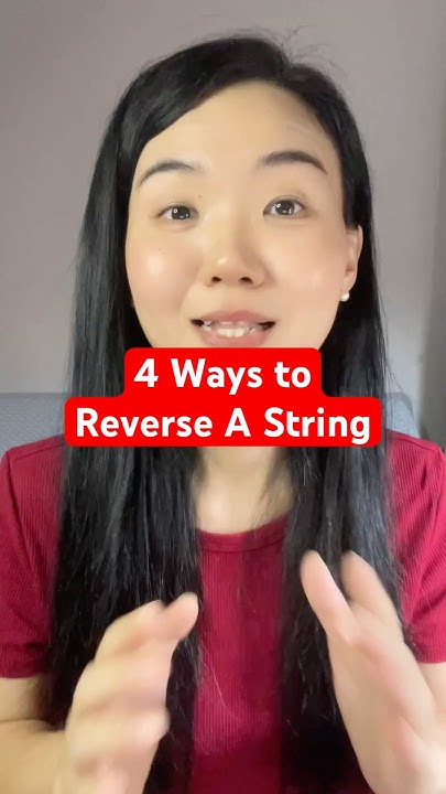 How to Reverse A String in 4 Different Ways? #pythontutorial #coding #programmingforbeginners ...