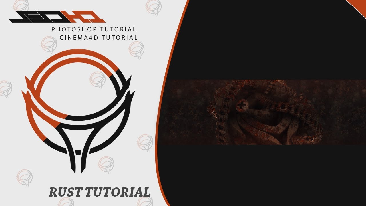 Cinema4D & PS Tutorial | How I Make Rust Style Render and Banner - YouTube