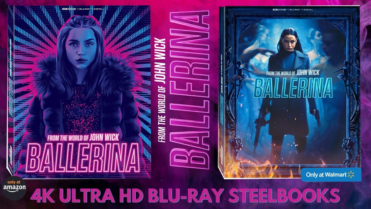 From The World Of John Wick: Ballerina 4K Ultra HD Blu-ray Walmart ...